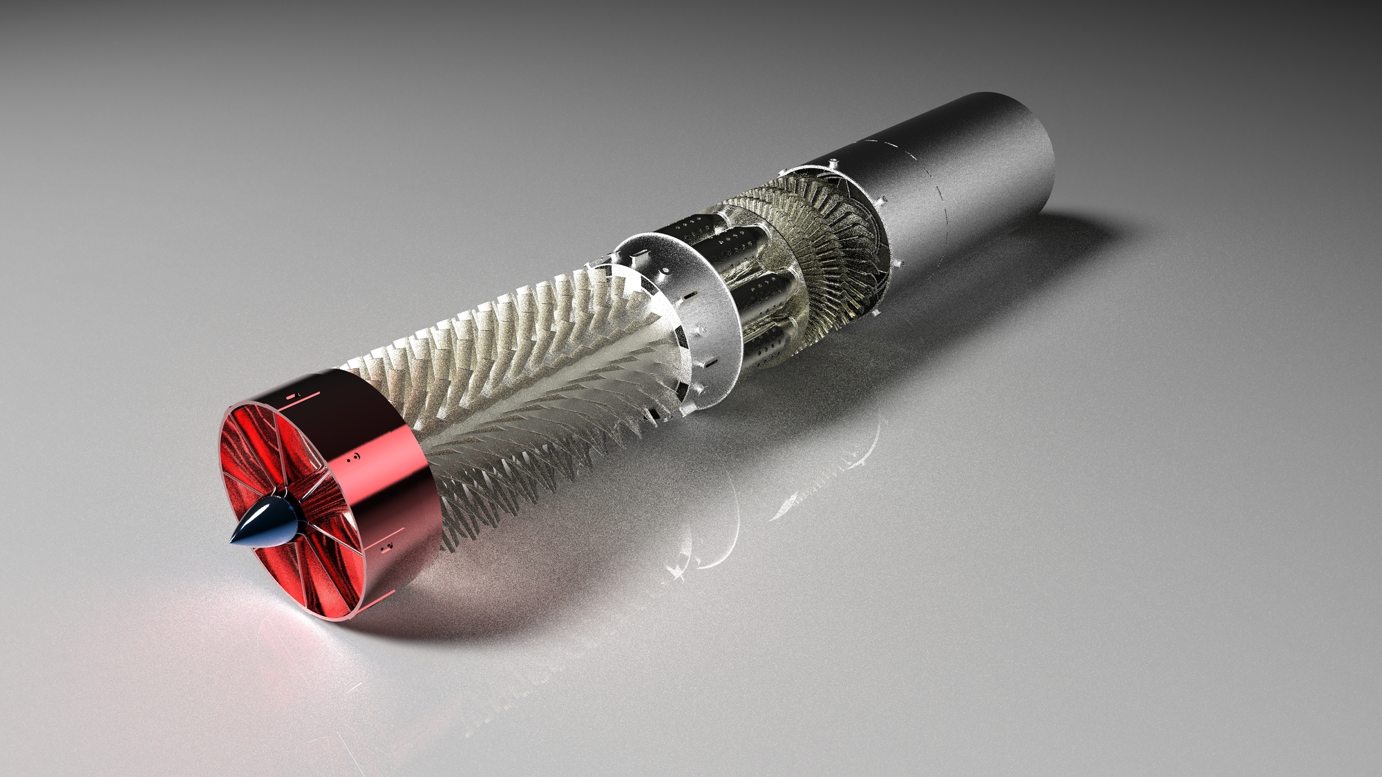 Turbojet Engine|Autodesk Online Gallery