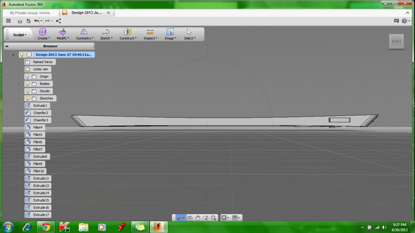 First Project Using Fusion 360 - Smartphone Concept.|Autodesk Online ...