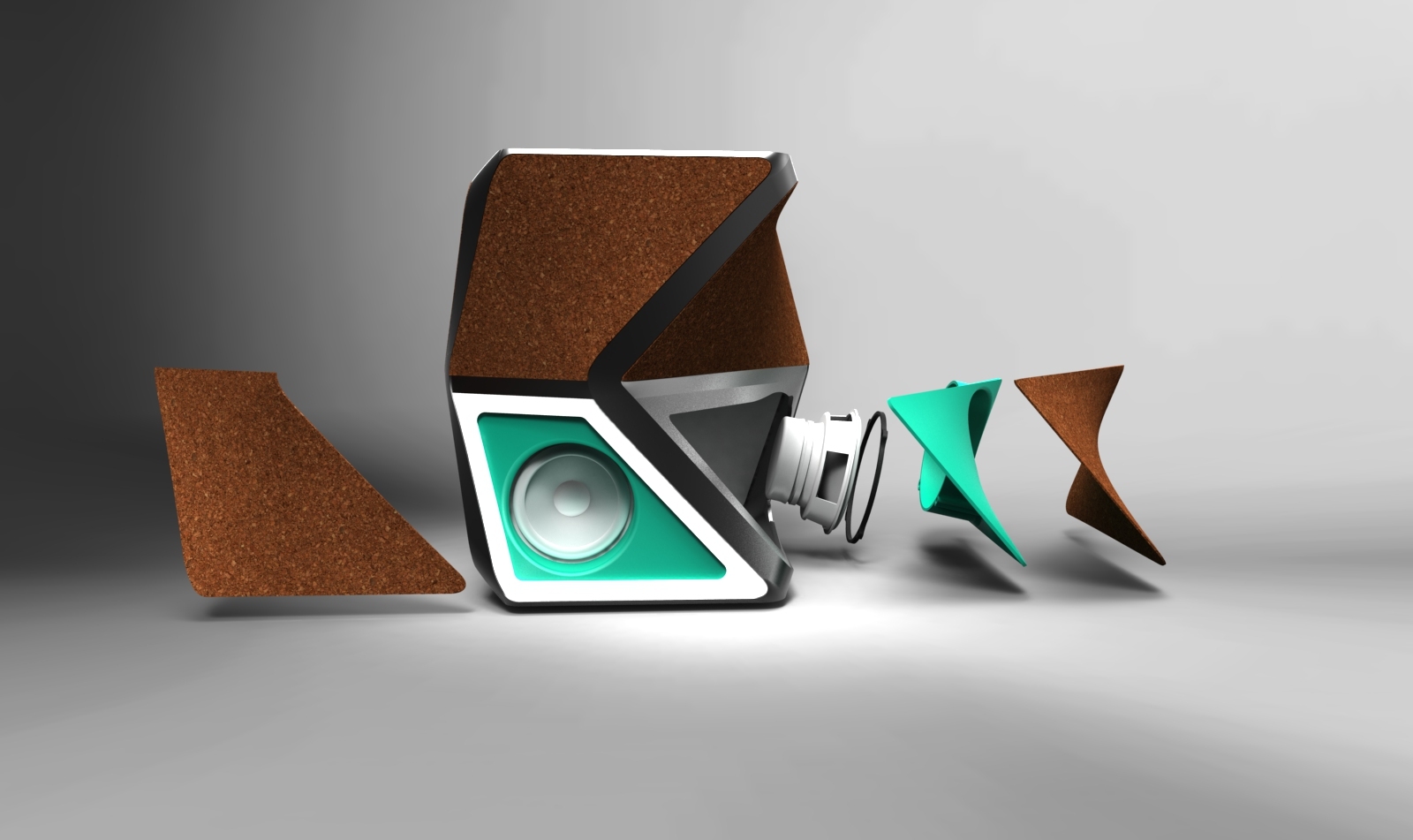 Portable Speaker Design Concept|Autodesk Online Gallery