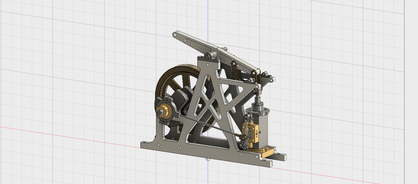 Beam Steam Engine|Autodesk Online Gallery