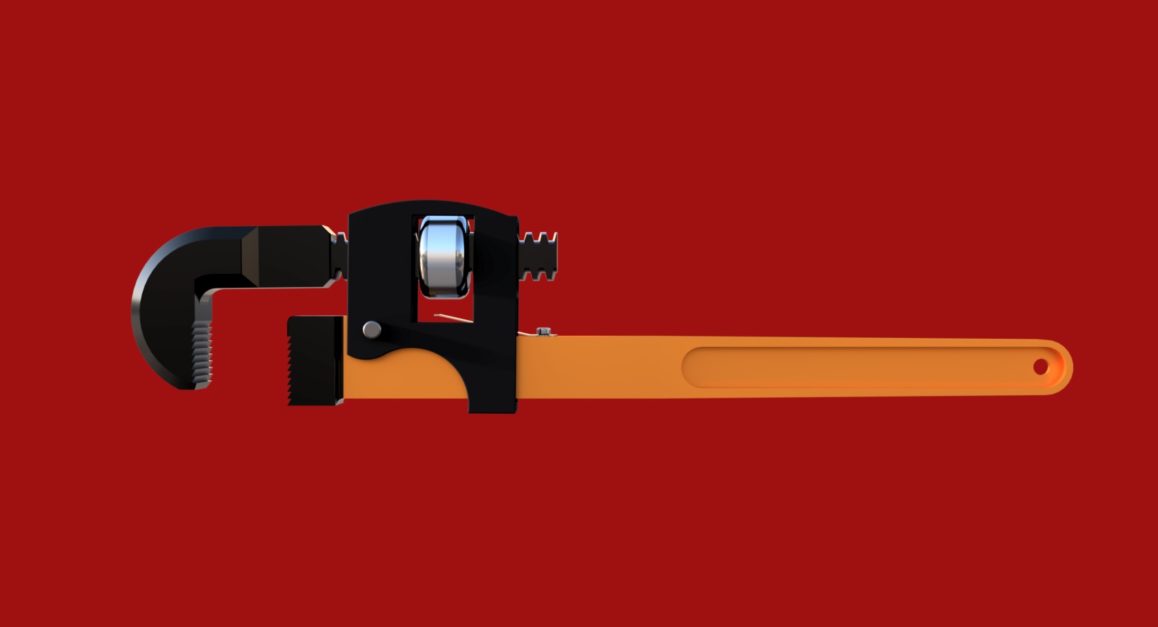Autodesk Fusion 360 Pipe Wrench|Autodesk Online Gallery