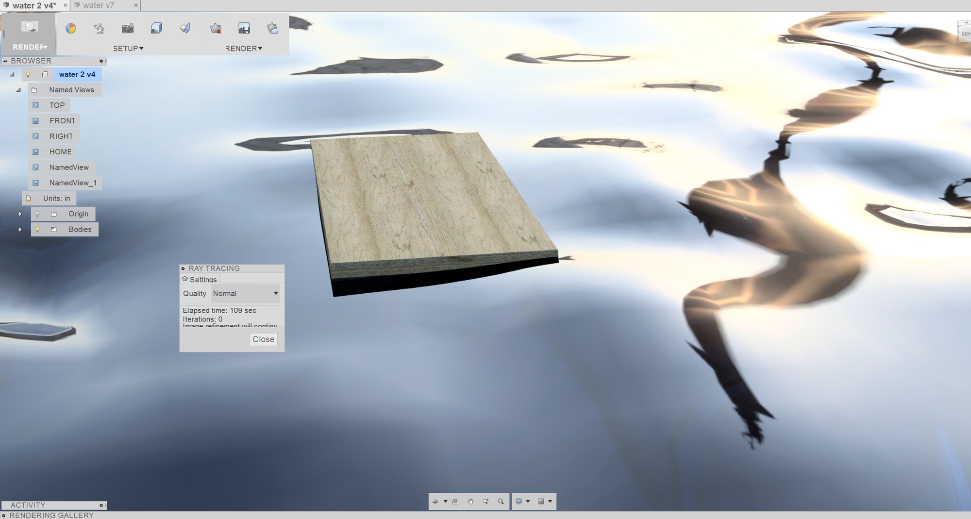 Water Surface Render|Autodesk Online Gallery