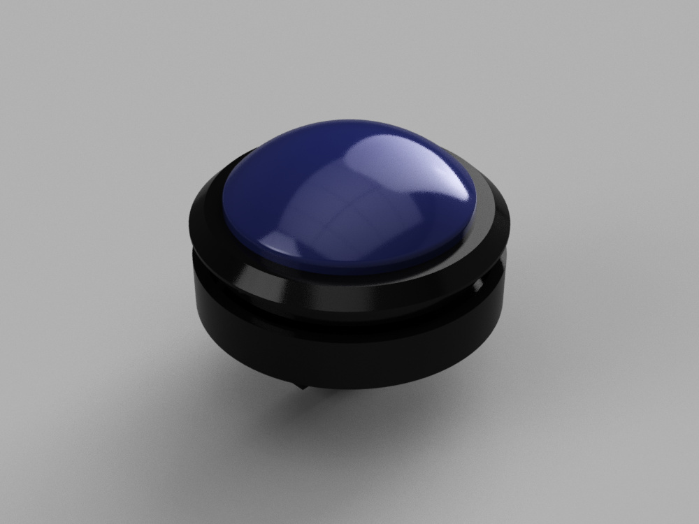Massive Arcade Button with LED - 100mm Blue|Autodesk Online Gallery