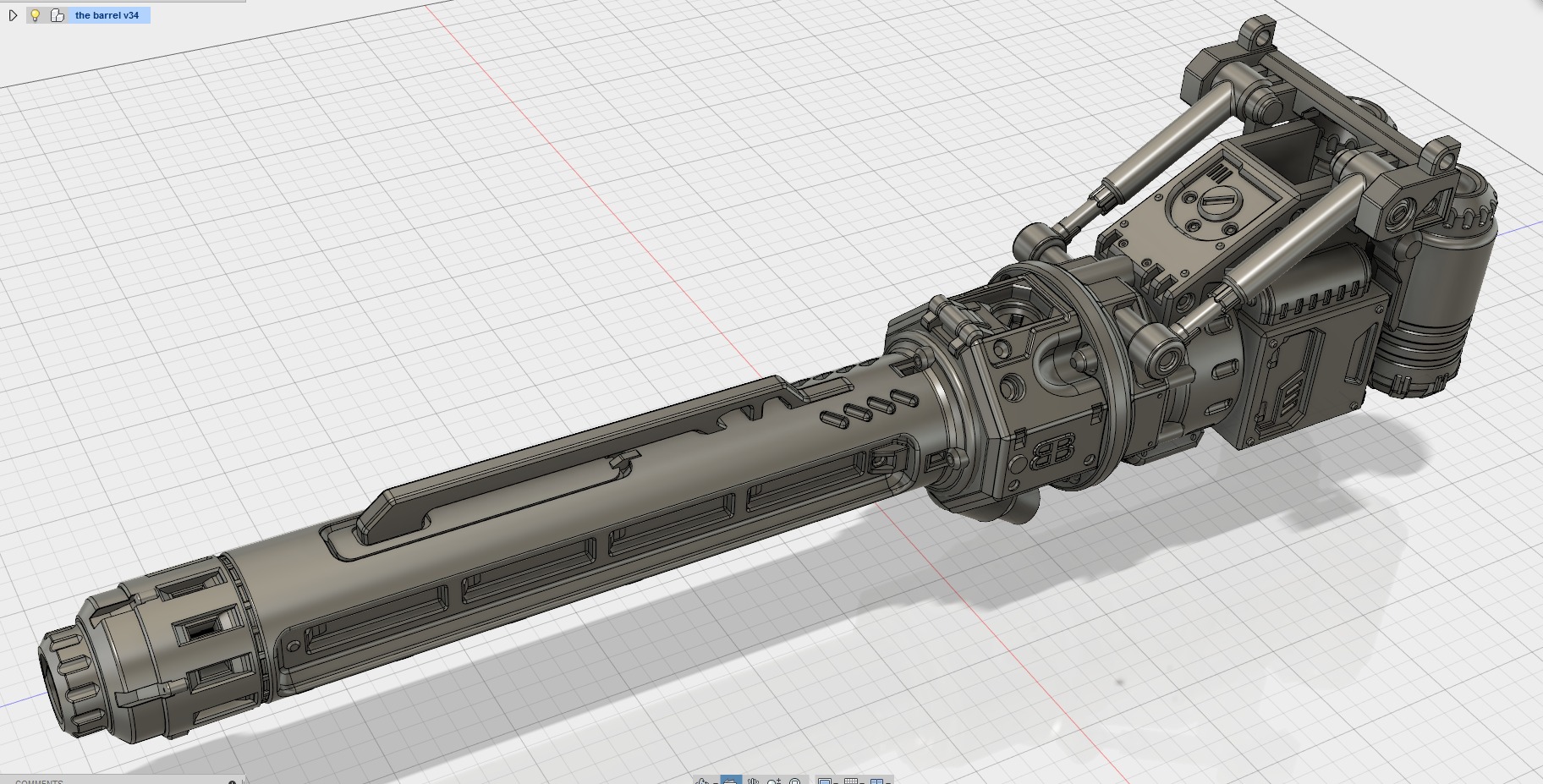 autocannon from BattleTech|Autodesk Online Gallery